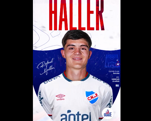 Nacional oficializa a Haller