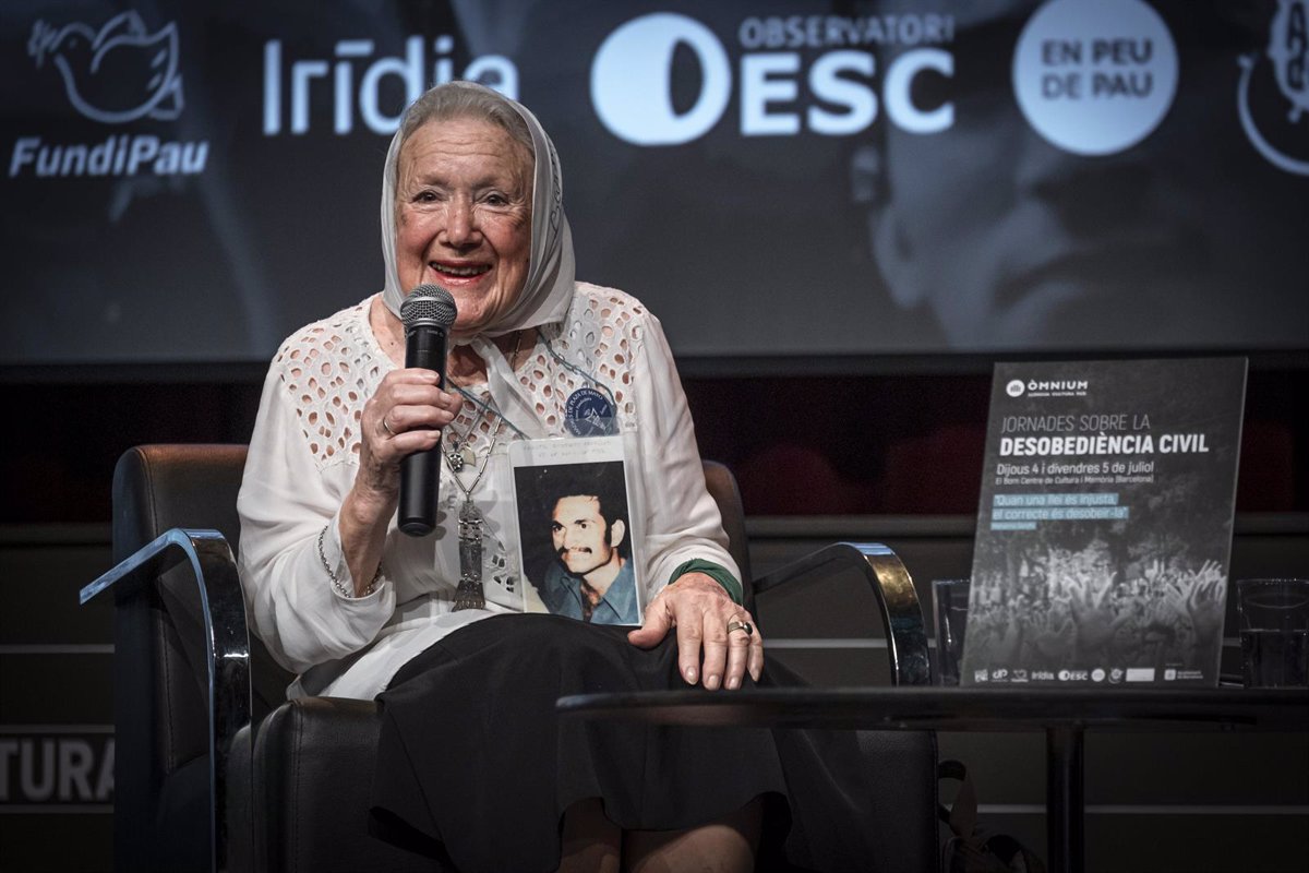 Cofundadora de Madres de Plaza de Mayo, Nora Cortiñas, falleció a los ...