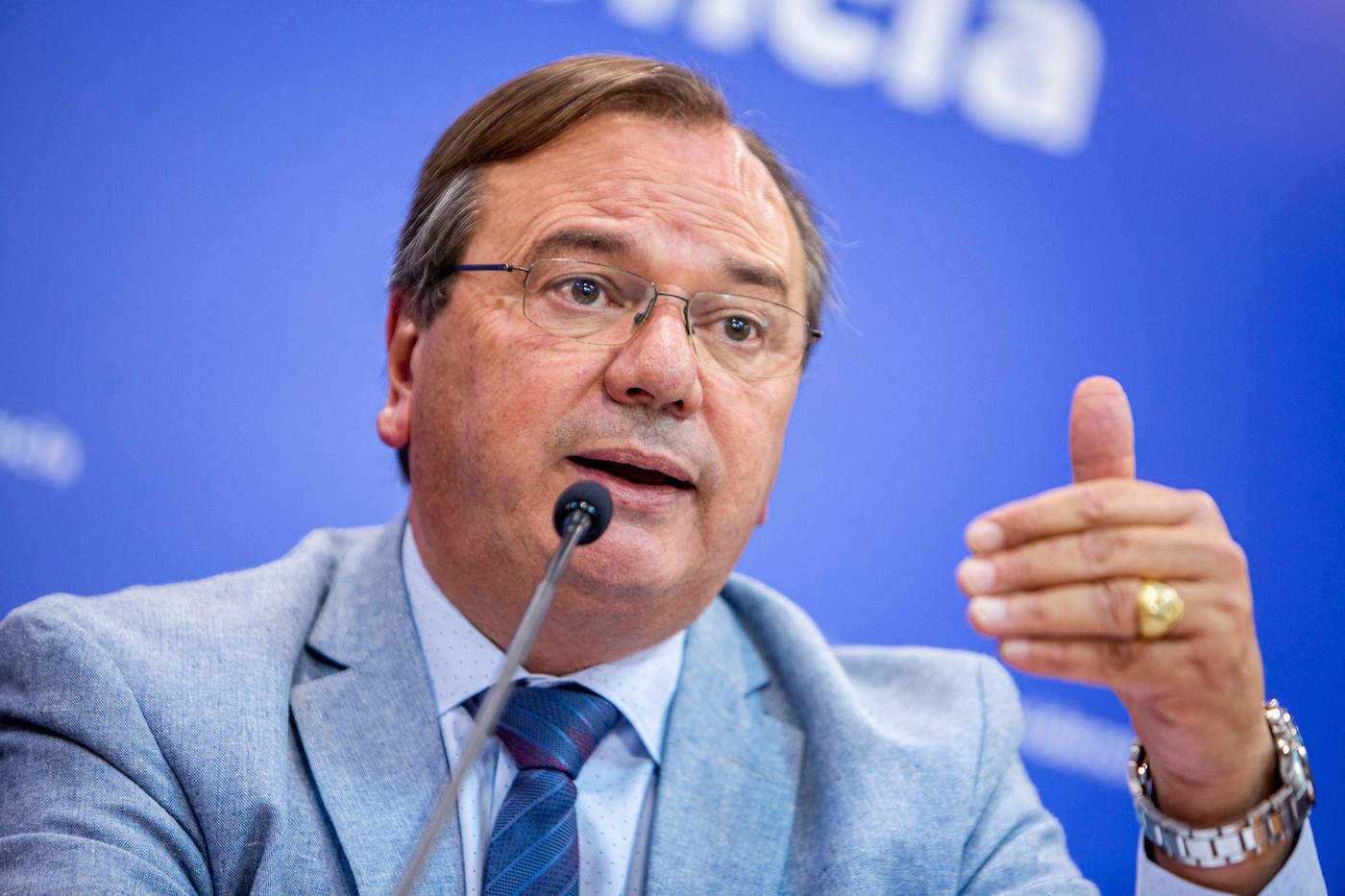 El ministro José Luis Falero dijo que el tranvía que uniría Plaza ...